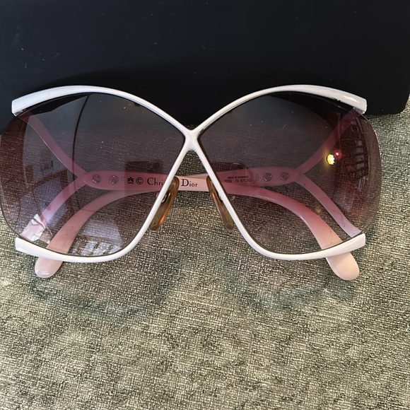 Dior | Accessories | Vintage Christian Dior 256 67mm Butterfly Eyeglass ...